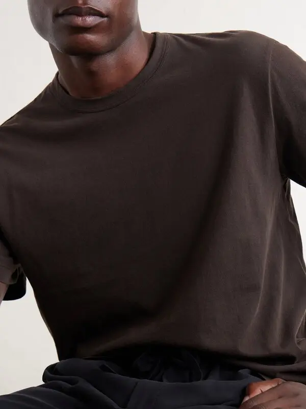 JAMES PERSE Combed Cotton-jersey T-shirt