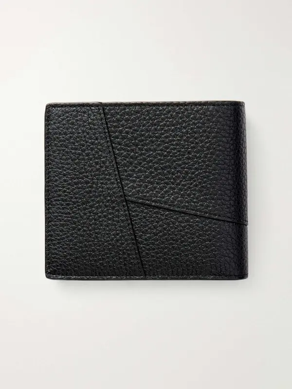 Loewe Puzzle Edge Panelled Full-grain Leather Bifold Wallet
