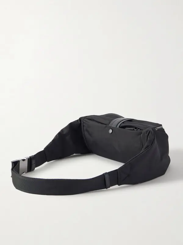 CHRISTIAN LOUBOUTIN Nox Leather-trimmed Nylon Belt Bag
