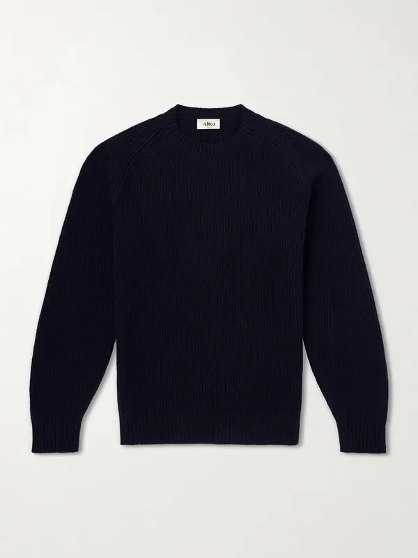 Altea Ribbed Virgin Wool Sweater