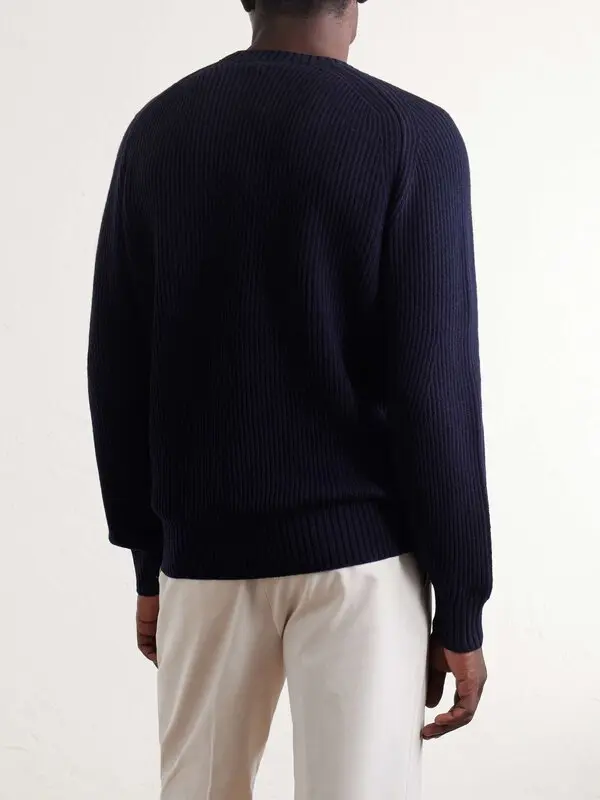 Altea Ribbed Virgin Wool Sweater