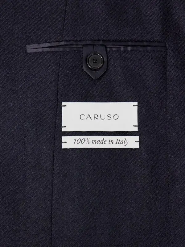 Caruso Aida Wool And Cashmere-blend Twill Blazer