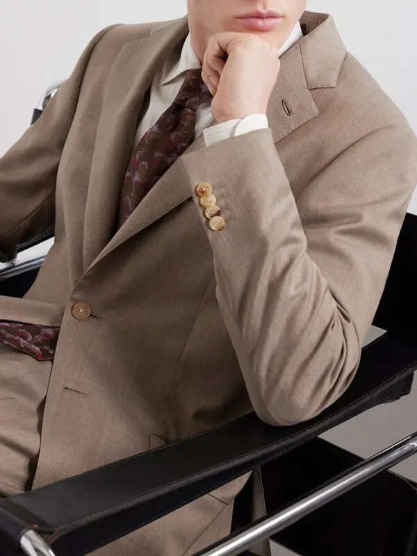 Caruso Norma Wool Suit Jacket