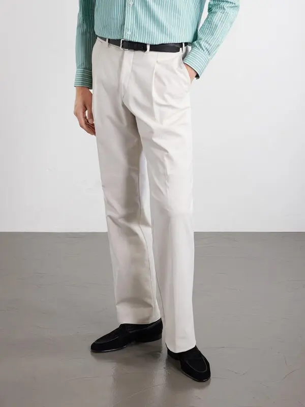 EDWARD GREEN Polperro Suede Penny Loafers