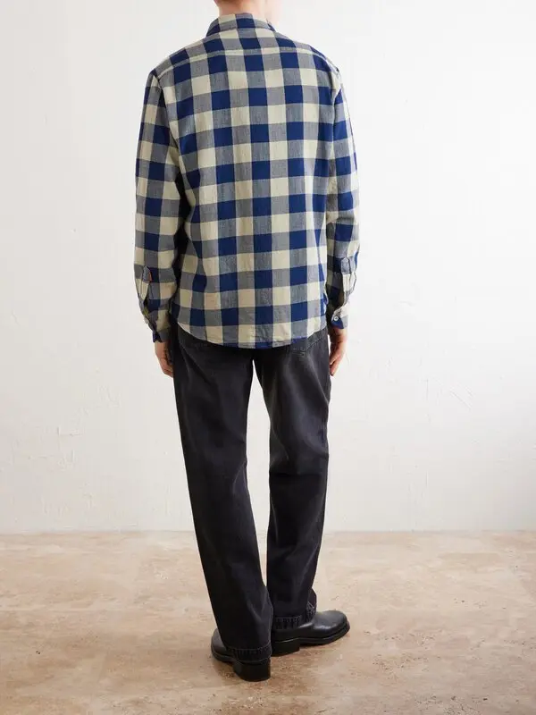 Barena Venezia Checked Cotton-twill Shirt