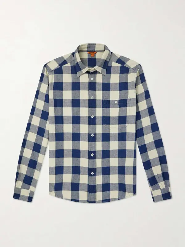 Barena Venezia Checked Cotton-twill Shirt