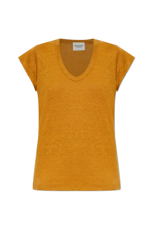 MARANT ETOILE T-shirt "zankou - Orange