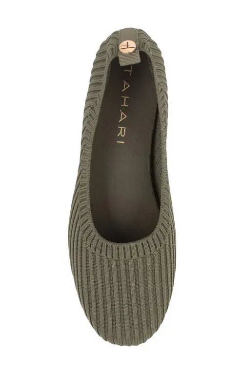 Tahari Clementia Knit Ballet Flat