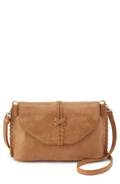 Hobo Expedition Leather Crossbody Bag - Whiskey