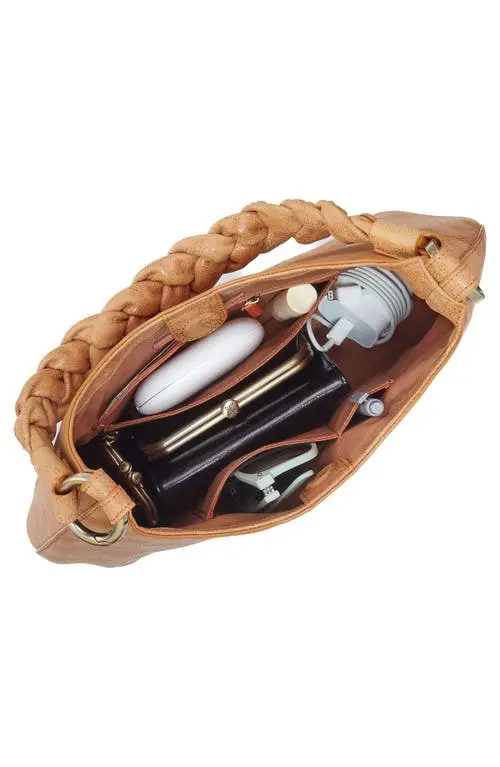 Hobo Madison Leather Shoulder Bag - Whiskey