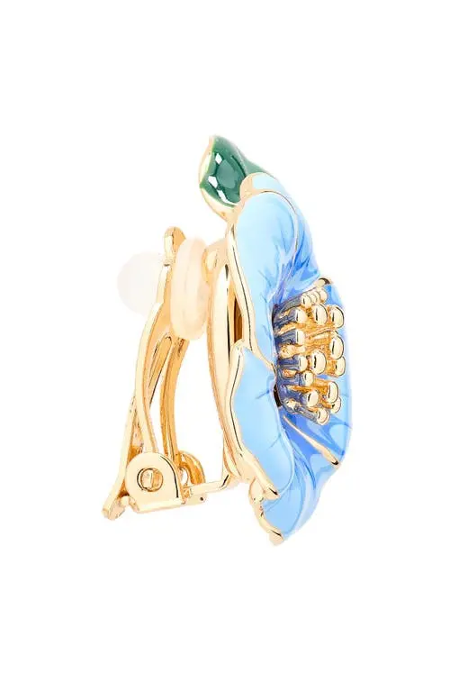 Carolina Herrera Flower Stud Earring