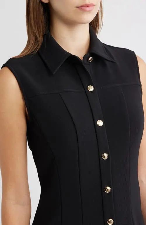 Maggy London Sleeveless Shirtdress