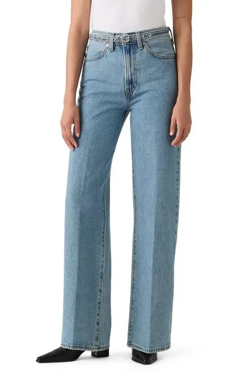 LEVI'S Ribcage Belted High Waist Wide Leg Jeans - Multiple Options