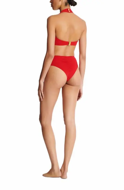 Balmain Plain Two-piece Swimsuit