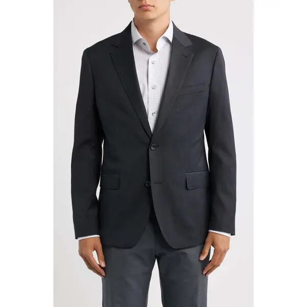 Bonobos Jetsetter Slim Fit Stretch Wool Blazer - Charcoal