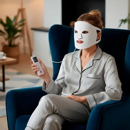 PURSONIC Led Light Therapy Mask With Smart Controller