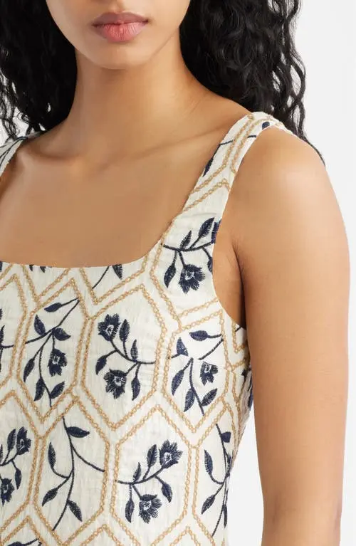 Moon River Embroidered Minidress