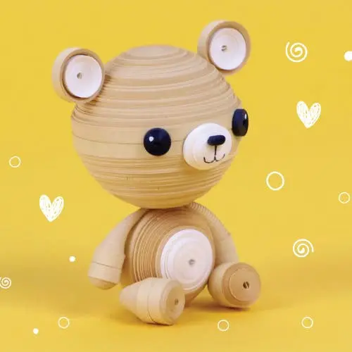 CRAFT MAKER Too Cute Quilling Mini Friends Diy Kit