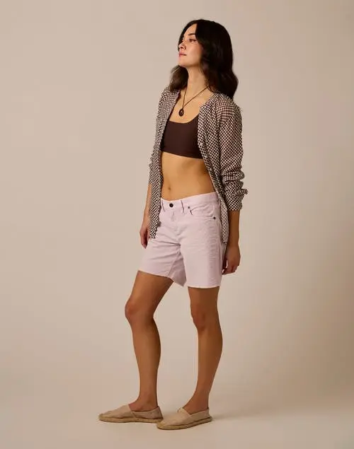 Carve Designs Oahu 6" Corduroy Short - Dawn