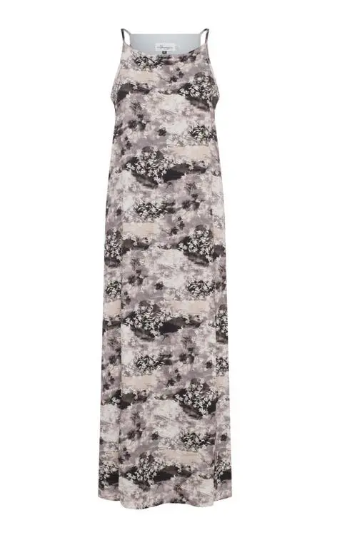 THE NORWAY CLUB Woven Maxi Jumper - Grey