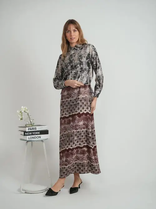 THE NORWAY CLUB Woven Maxi Jumper
