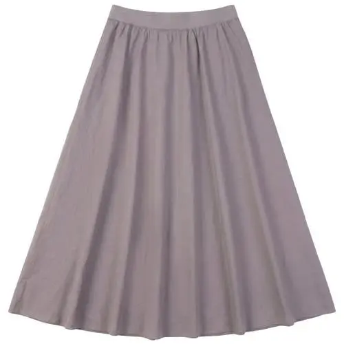 RED MYTH Midi Gauze Skirt - Stone