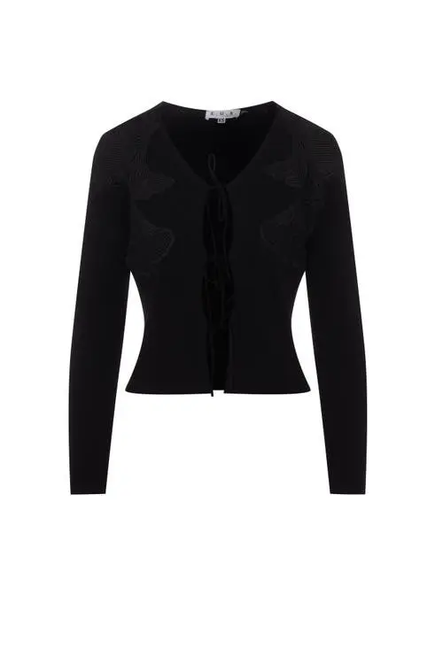 E.U.X. EXCLUSIVE Knit Lace Cardigan