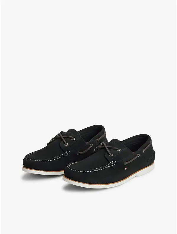 Tommy Hilfiger Suede Boat Shoes