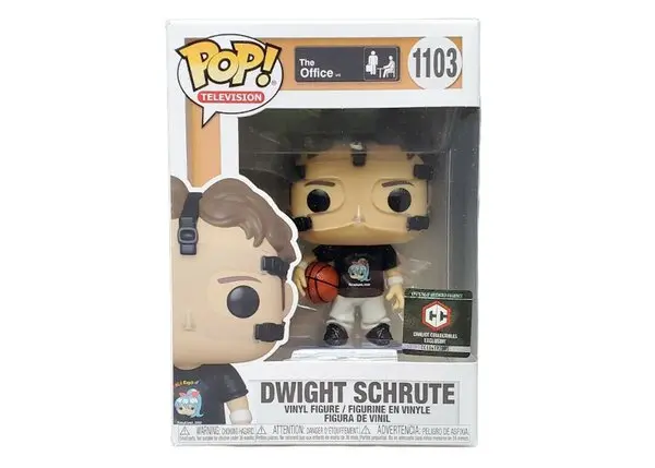 FUNKO Pop! Television The Office Dwight Schrute Chalice Collectibles Exclusive Figure #1103 - Multicolor