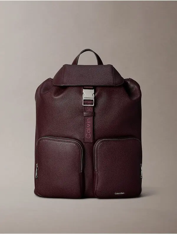 Calvin Klein Strap Flap Backpack
