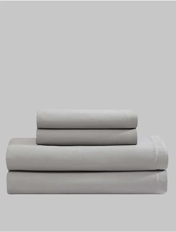 Calvin Klein Pearl Edge Cotton Sateen Sheet Set