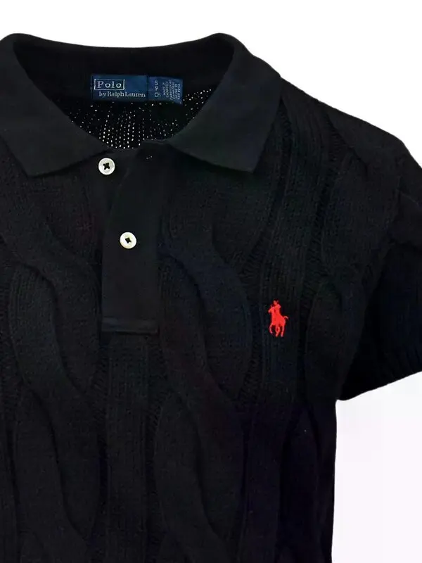 Polo Ralph Lauren Cable Knit Polo Shirt