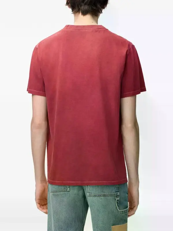 Loewe Regular-fit Cotton T-shirt - Red