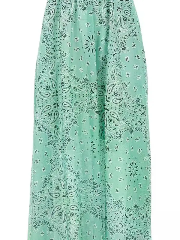 MC2 SAINT BARTH Zucky Bandana Print Maxi Dress