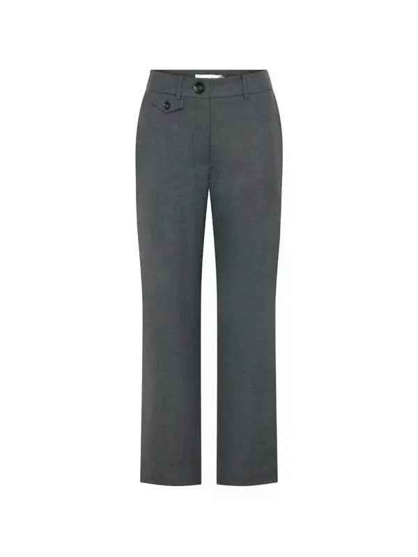 Anna Quan Juliette Button-detail Trousers