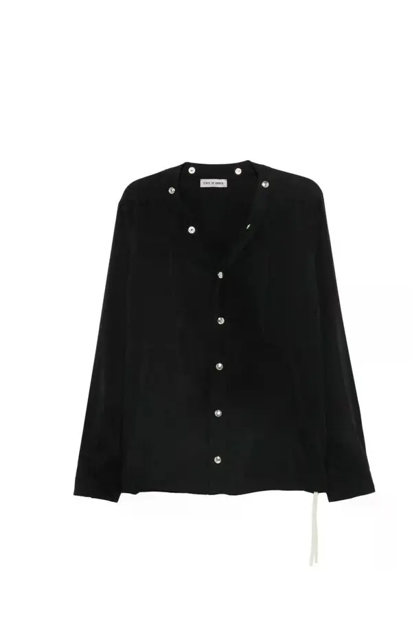 STATE OF ORDER Button-up Collarless Jacket