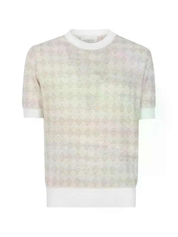 BALLANTYNE Diamond-pattern T-shirt