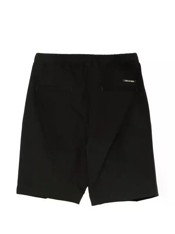 STATE OF ORDER Pleated Shorts With Drawstring Waistband