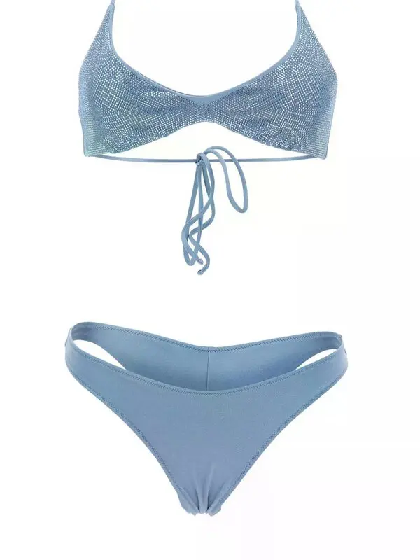 MC2 SAINT BARTH Hesni Rhinestone Embellished Bikini