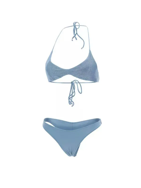 MC2 SAINT BARTH Hesni Rhinestone Embellished Bikini