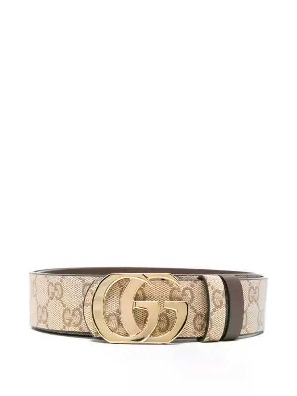 Gucci Gg Marmont Supreme Belt - Neutrals