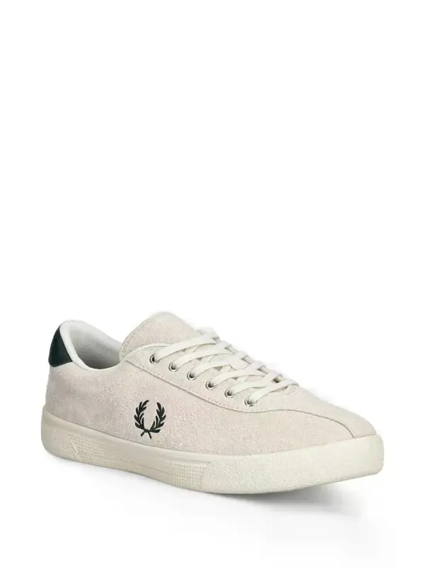 Fred Perry Suede Logo-embroidered Sneakers