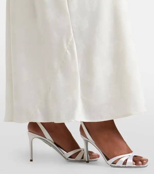 ROTATE BY BIRGER CHRISTENSEN Floral Satin Maxi Dress