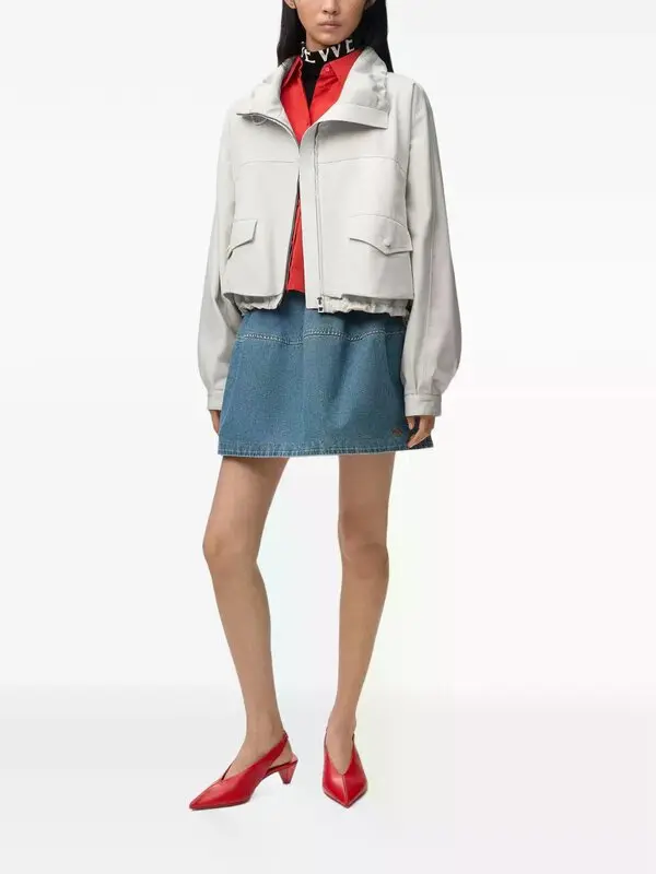 Loewe Layered Drawstring-hem Jacket