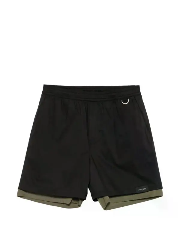 LOW BRAND Layered-design Shorts