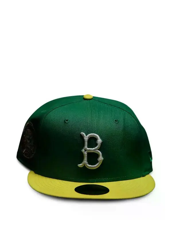 New Era Brooklyn Dodgers 1949 World Series Logo-embroidered Cap - Green
