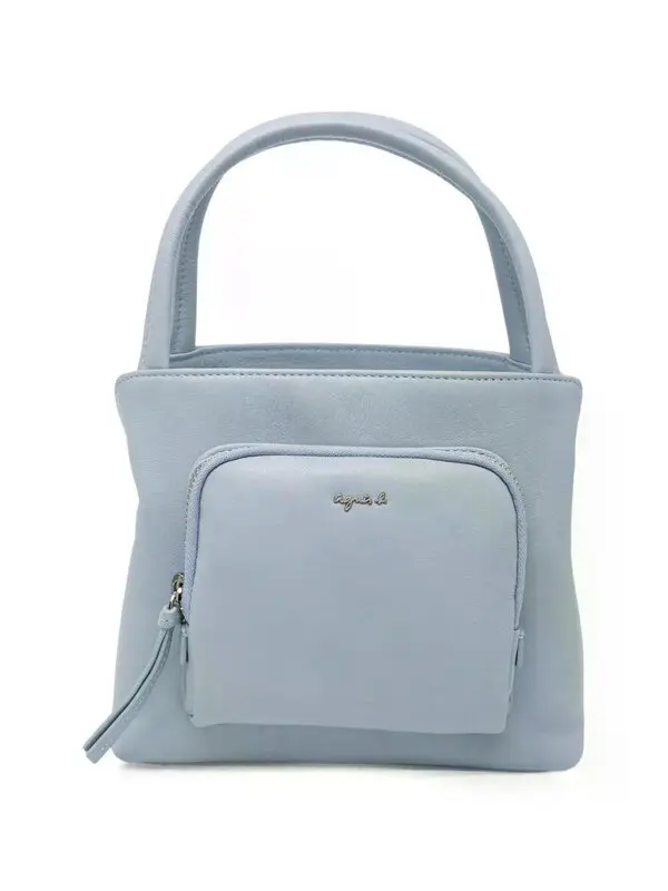AGNES B. Logo-plaque Tote Bag