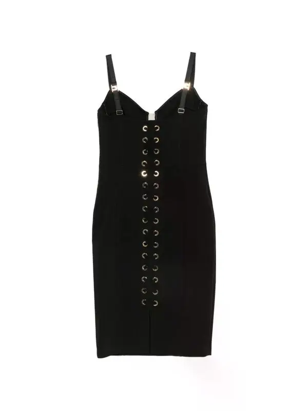 Elisabetta Franchi Sweetheart Neck Mini Dress