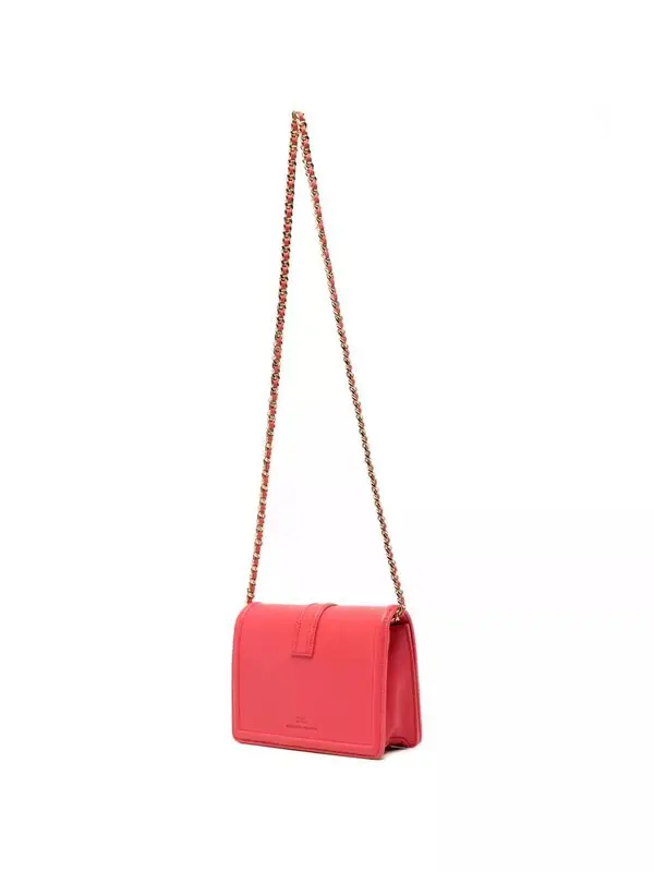 Elisabetta Franchi Logo Plaque Chain-link Shoulder Bag