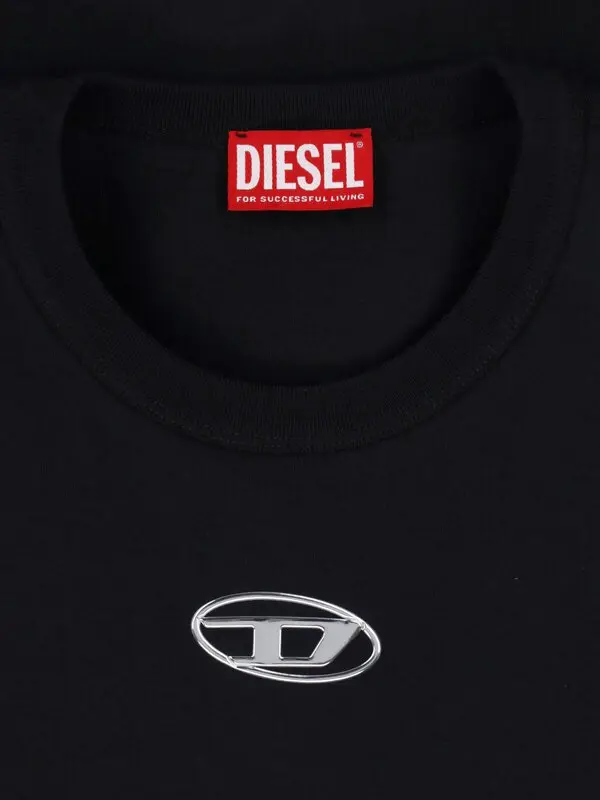 DIESEL® T-shirt "t-norm - Black
